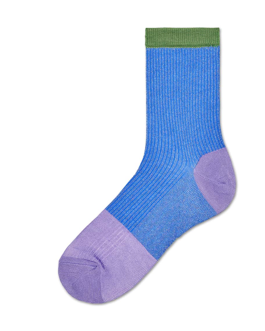 Hysteria by Happy Socks Janet Two-Pack Graphic Cotton Socks | Neiman Marcus