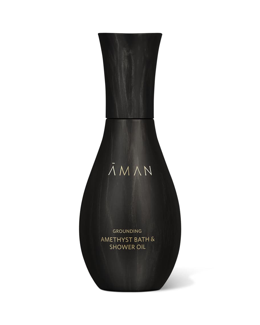 Aman 3.4 oz. Grounding Amethyst Bath & Shower Oil | Neiman Marcus