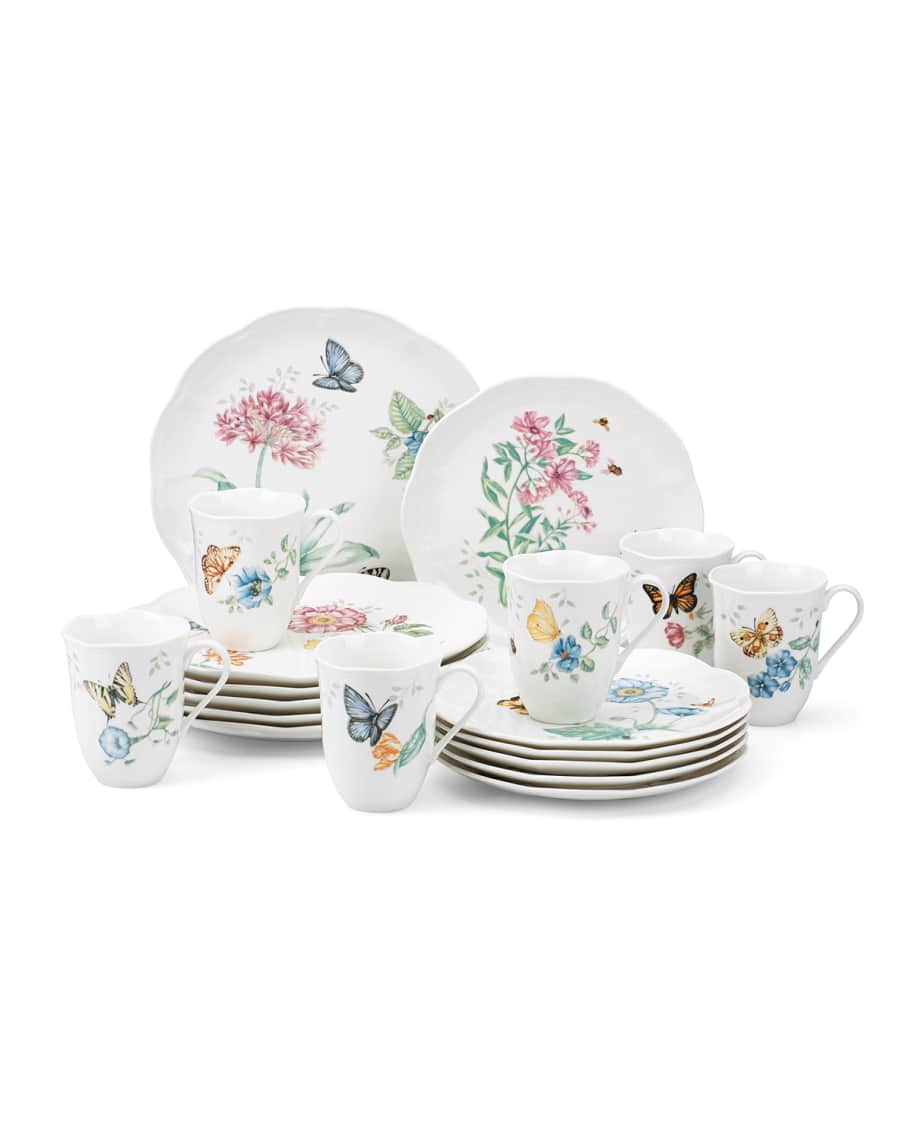 Lenox 18-Piece Butterfly Meadow Dinnerware Set | Neiman Marcus