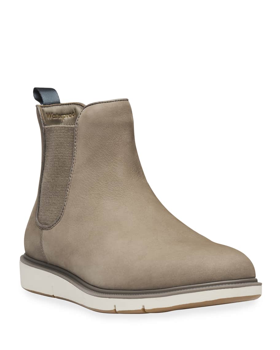 Swims Men's Motion Water-Resistant Suede Chelsea Boots | Neiman Marcus