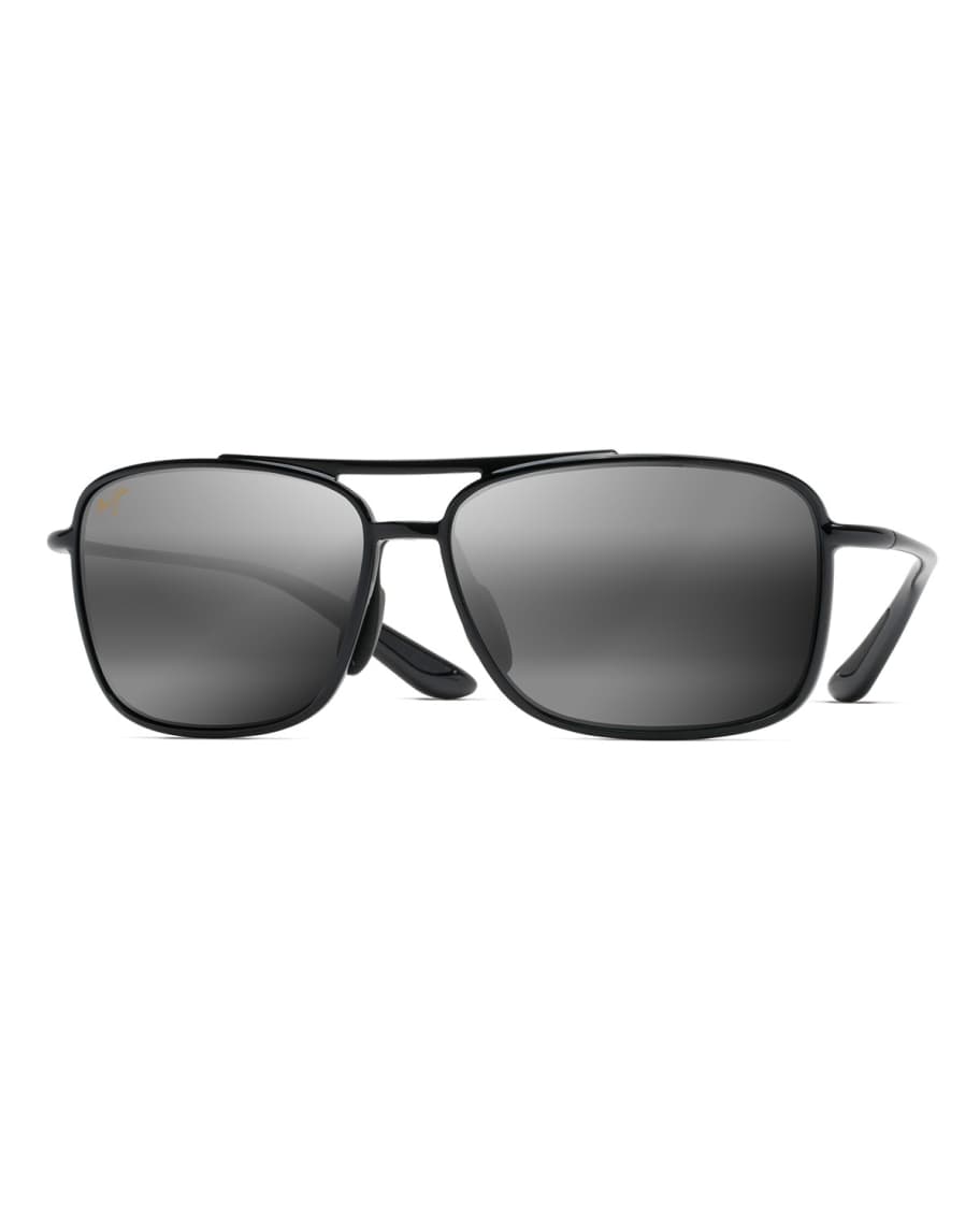 Maui Jim Men's Kaupo Gap Polarized Double-Bridge Nylon Sunglasses ...