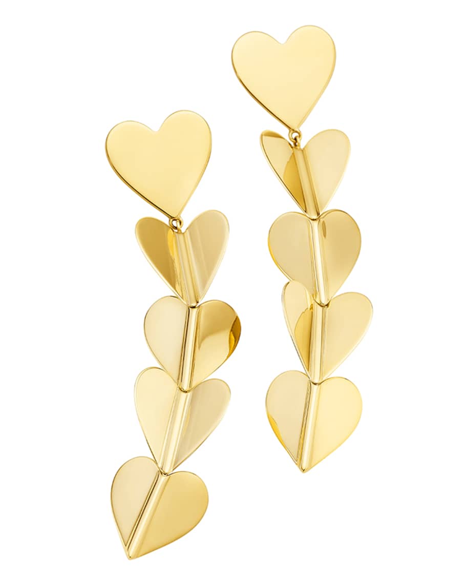 CADAR Wings of Love 18k Large Drop Earrings | Neiman Marcus