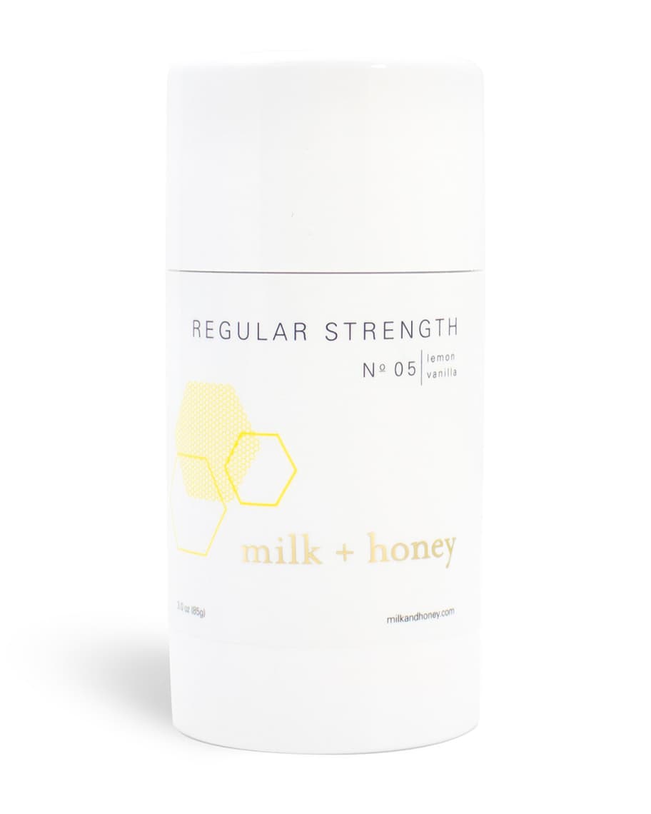 milk + honey Regular Strength Deodorant No.05 (Lemon, Vanilla), 2.6 oz ...
