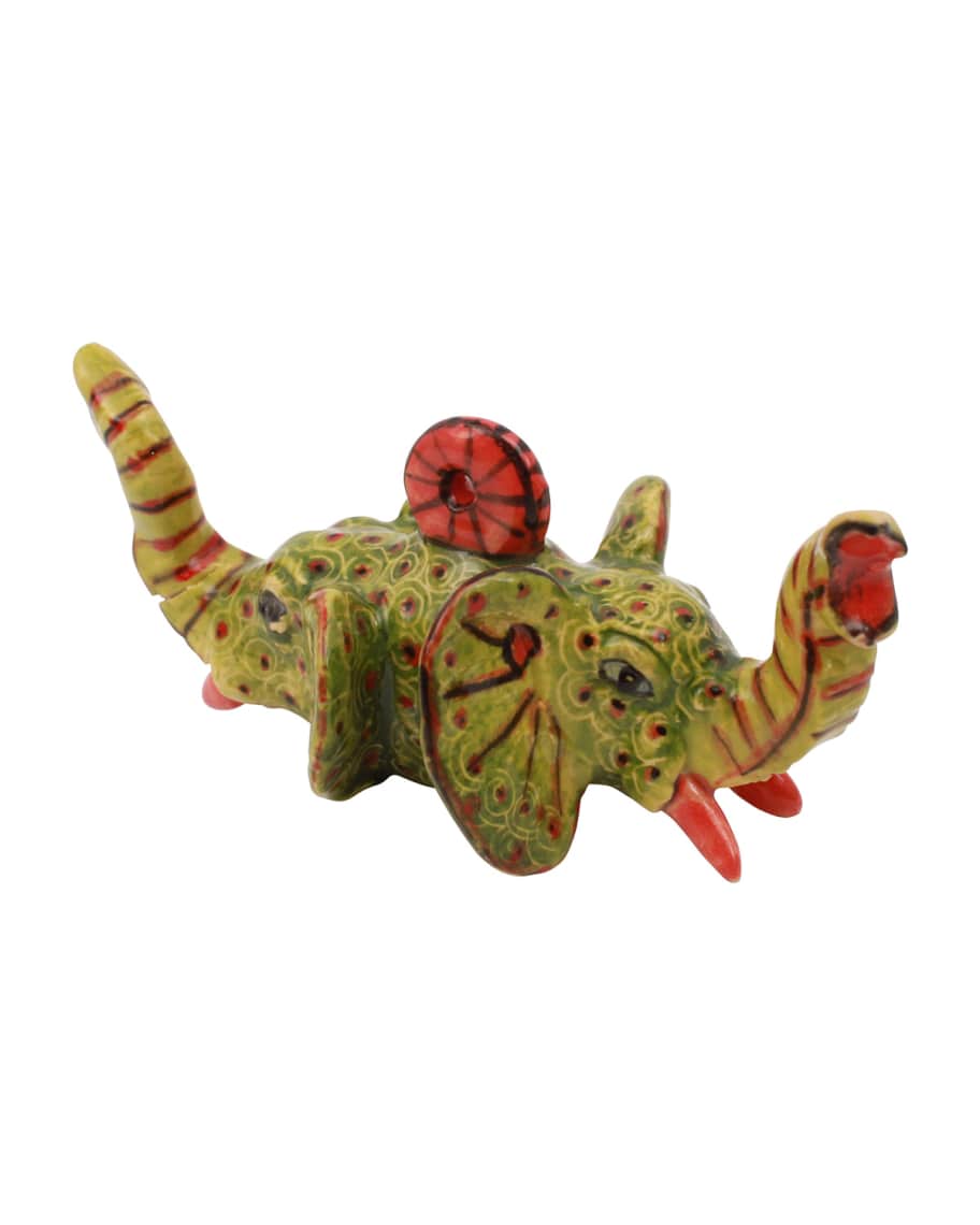 Ardmore Ceramic Art Elephant Ornament | Neiman Marcus