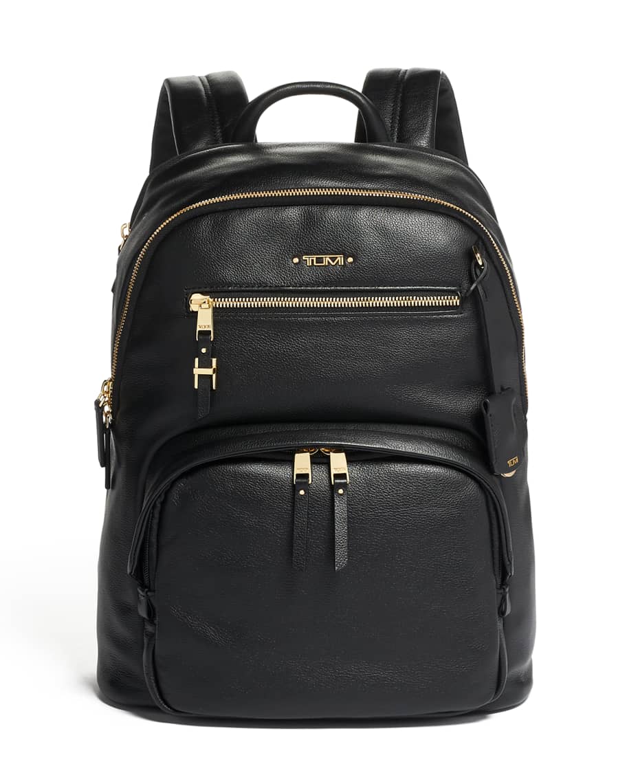 Tumi Hartford Leather Backpack | Neiman Marcus