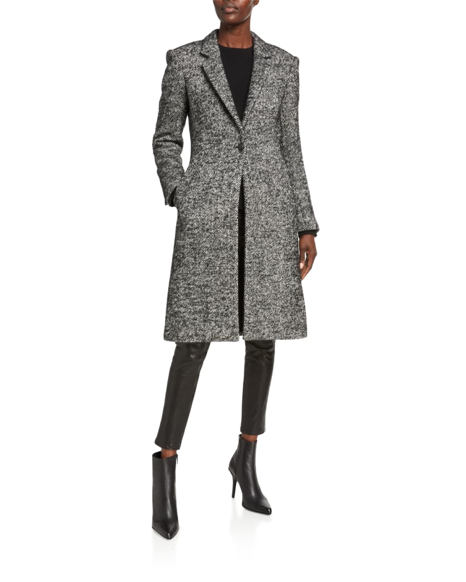 Rag & Bone Dani Single-Button Wool Coat | Neiman Marcus