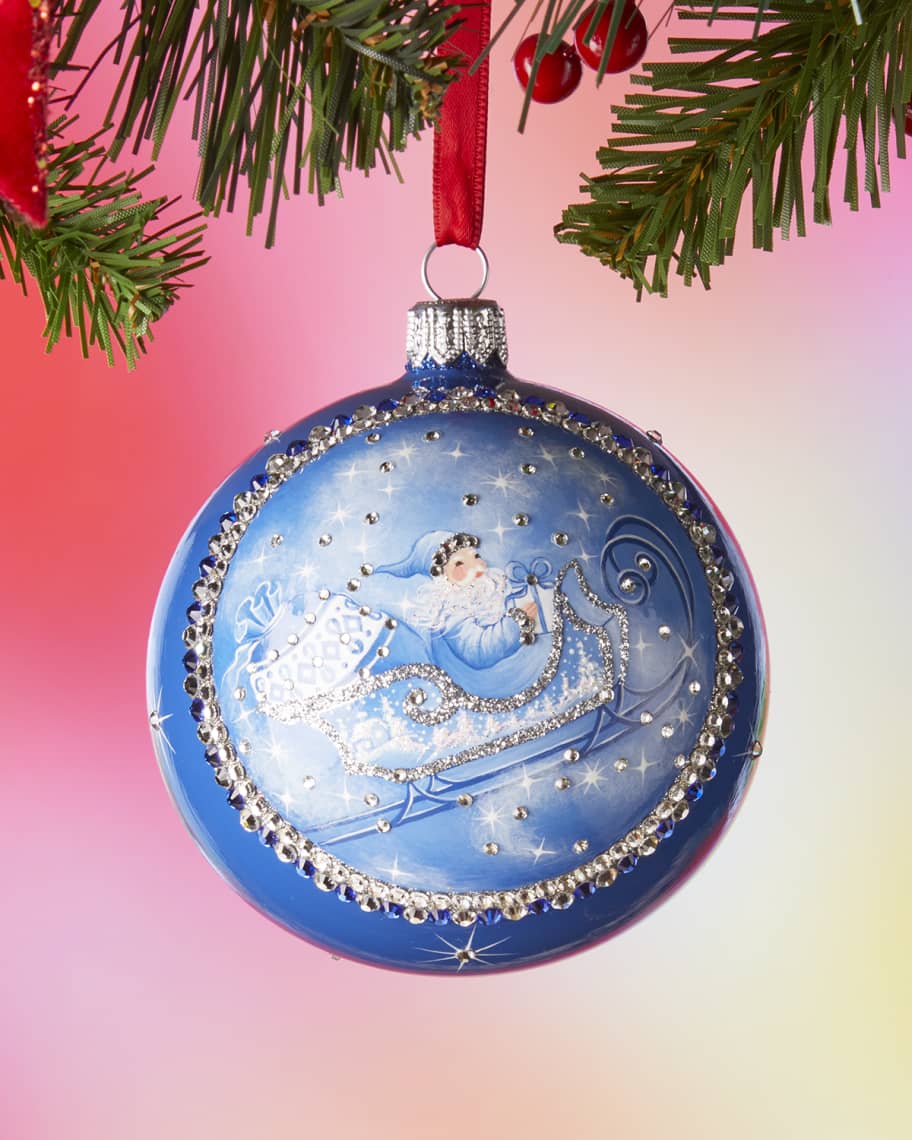 Patricia Breen Grande Orb Night Flight Ornament | Neiman Marcus