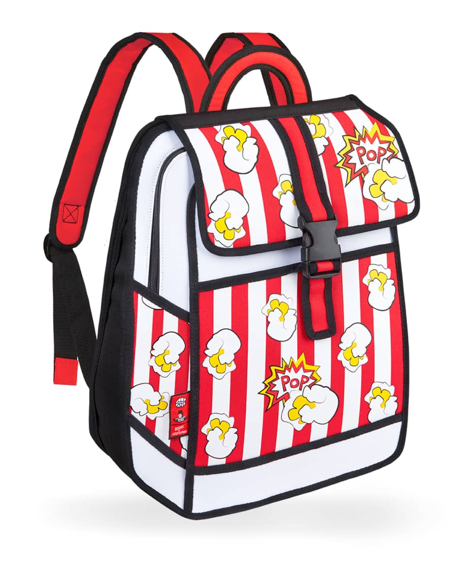 Jump from Paper Kid's Pop Art Popcorn Backpack | Neiman Marcus