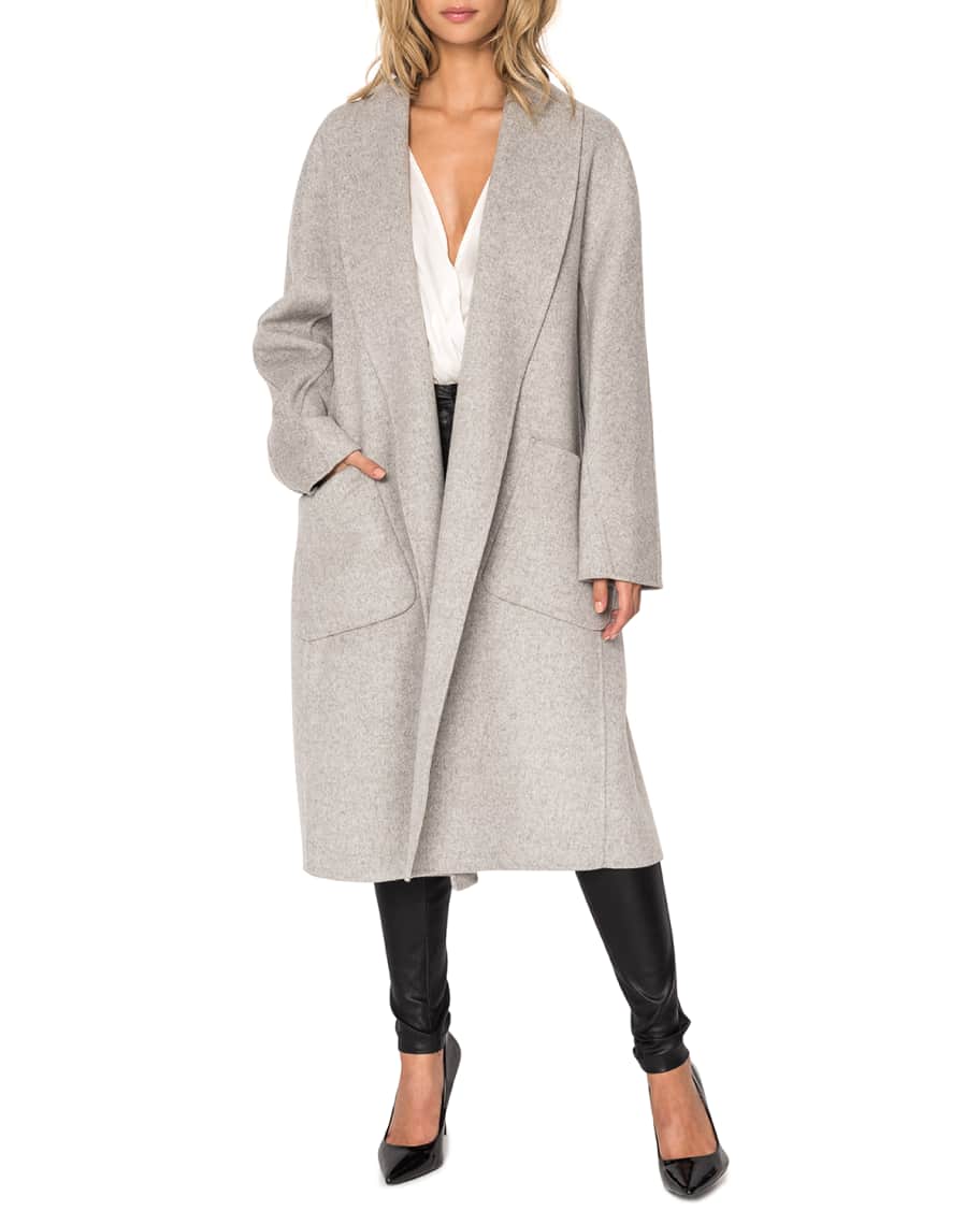 LaMarque Thara Shawl-Collar Wool Coat | Neiman Marcus