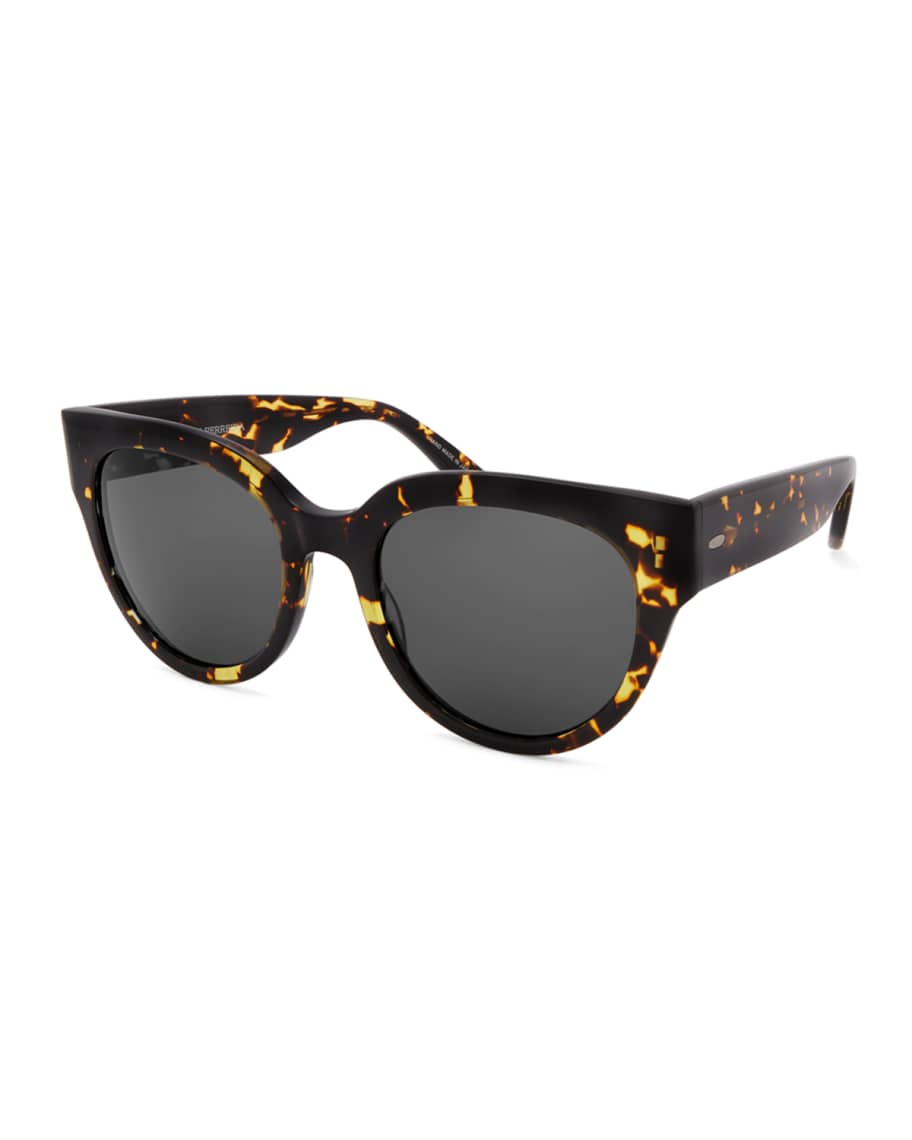 Barton Perreira Syrinx Cat-Eye Zyl Acetate Sunglasses | Neiman Marcus