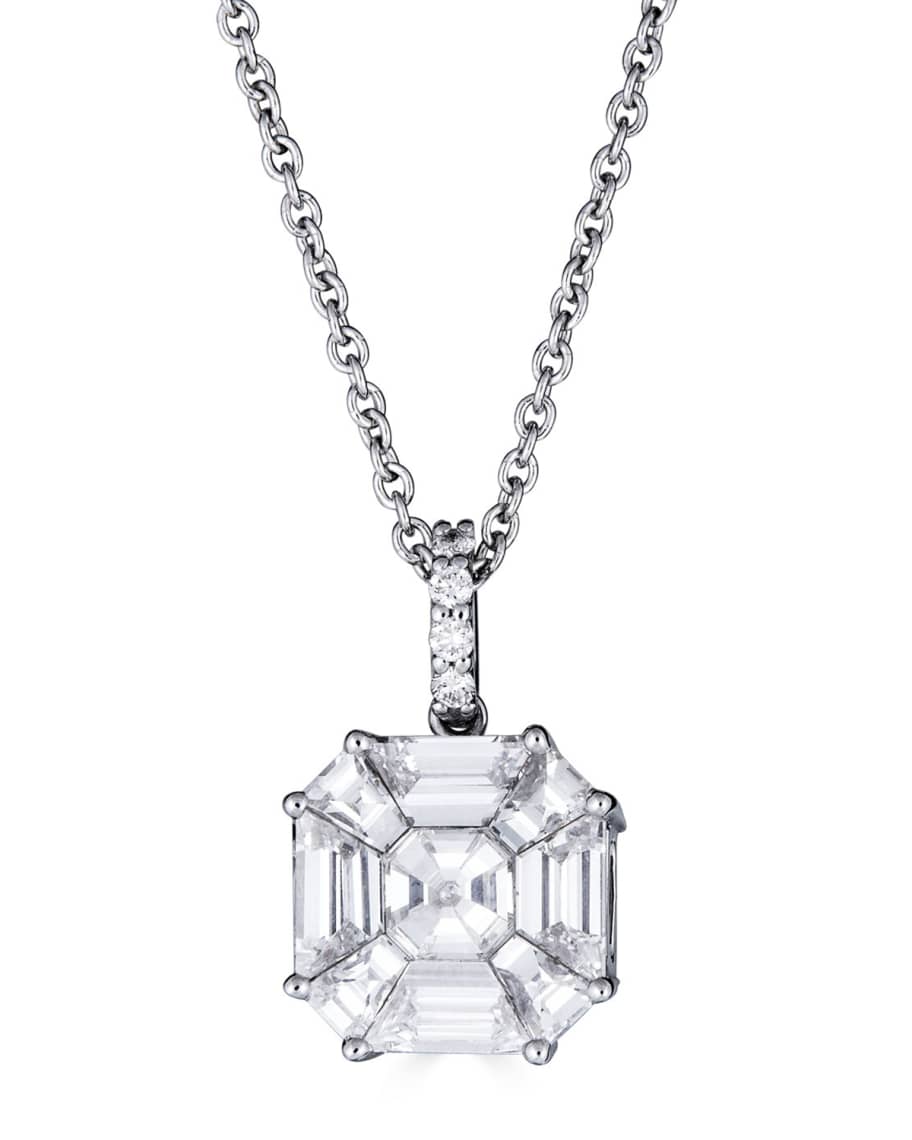 ZYDO 18k White Gold Diamond Pendant Necklace, 1.97tcw | Neiman Marcus