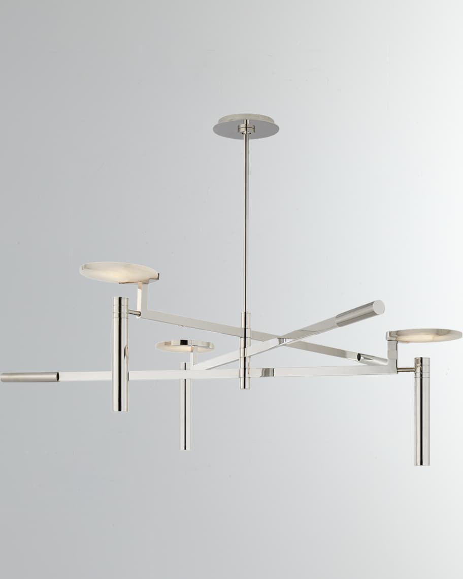 Visual Comfort Signature Melange Large Floating Disc Chandelier By ...