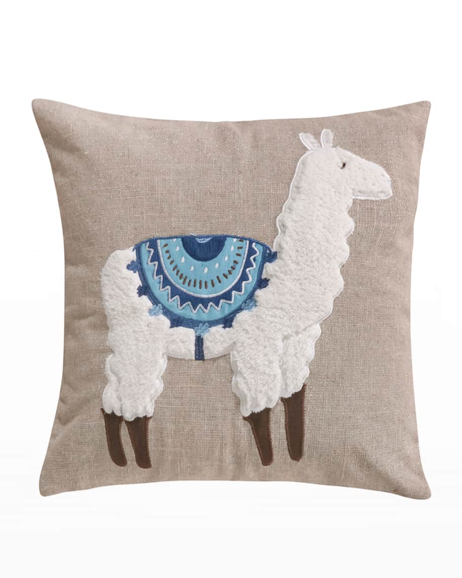 Levtex Lillian Llama Pillow | Neiman Marcus