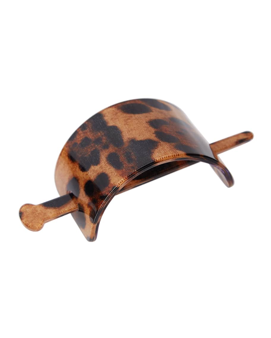 France Luxe Wide Rectangle Slide Hair Pin | Neiman Marcus