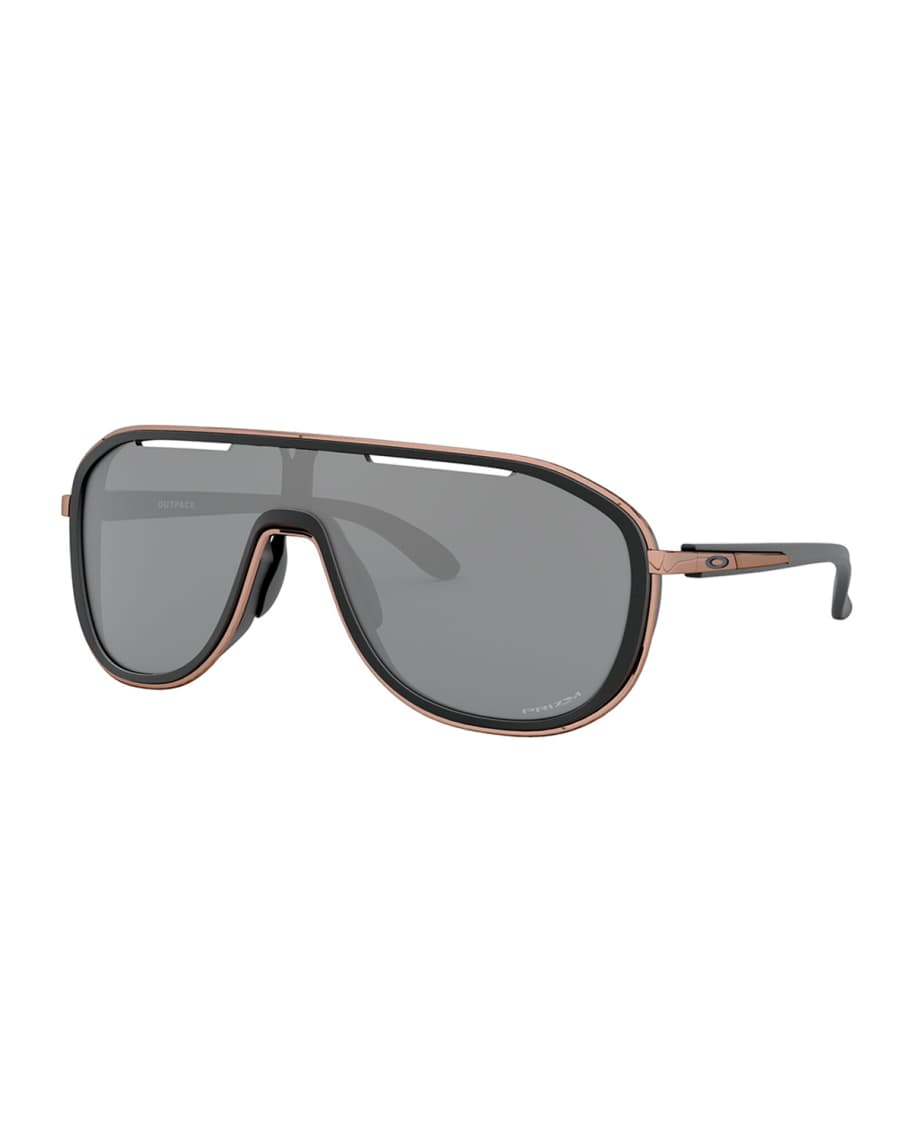 Oakley Outpace Prizm Shield Sunglasses | Neiman Marcus