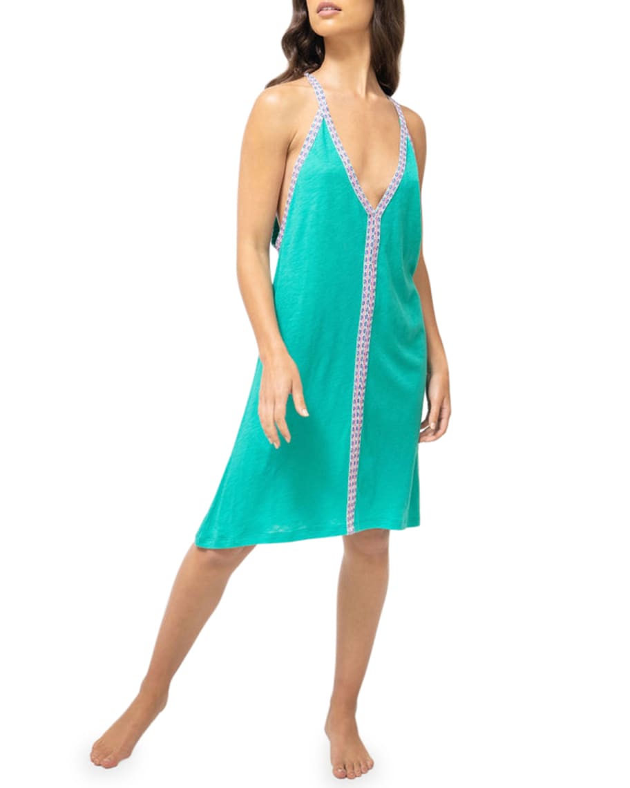 Pitusa Solid Mini Sundress | Neiman Marcus