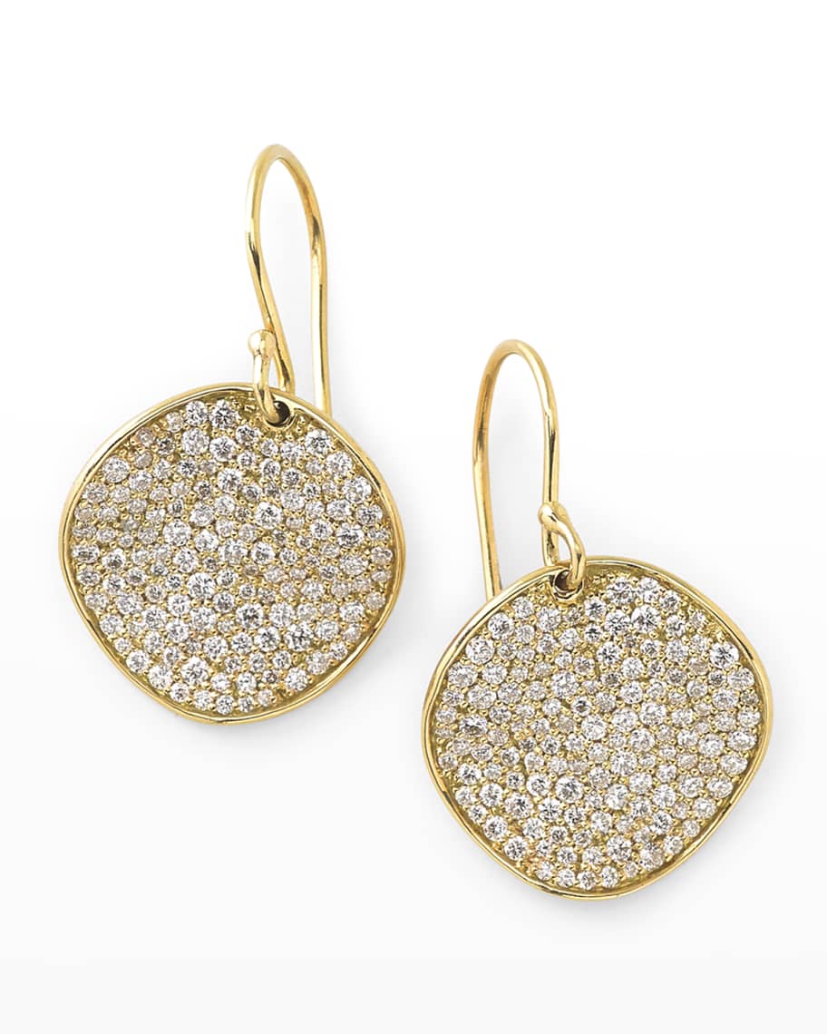 Ippolita 18k Rock Candy 9-Tier Earrings in Foresta | Neiman Marcus