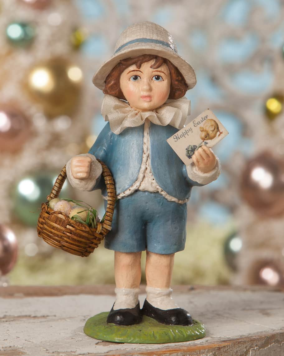 Bethany Lowe Easter Greeting Boy | Neiman Marcus