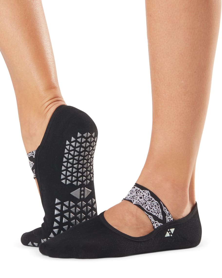 Tavi Noir Lola Morocco Grip Socks | Neiman Marcus