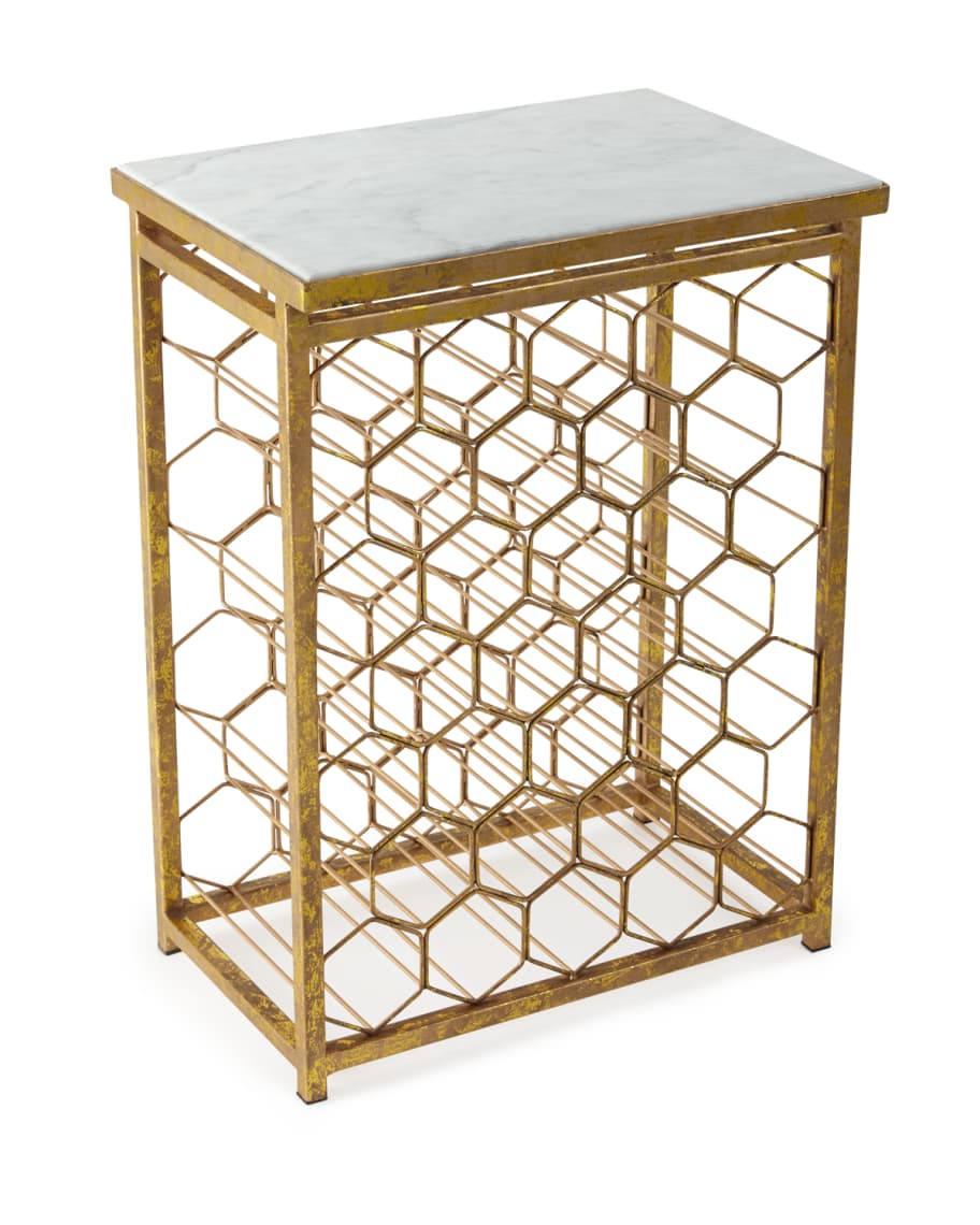 Star Wine Holder Side Table | Neiman Marcus