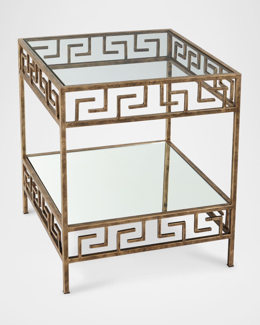 Greek Key Accent Table | Neiman Marcus