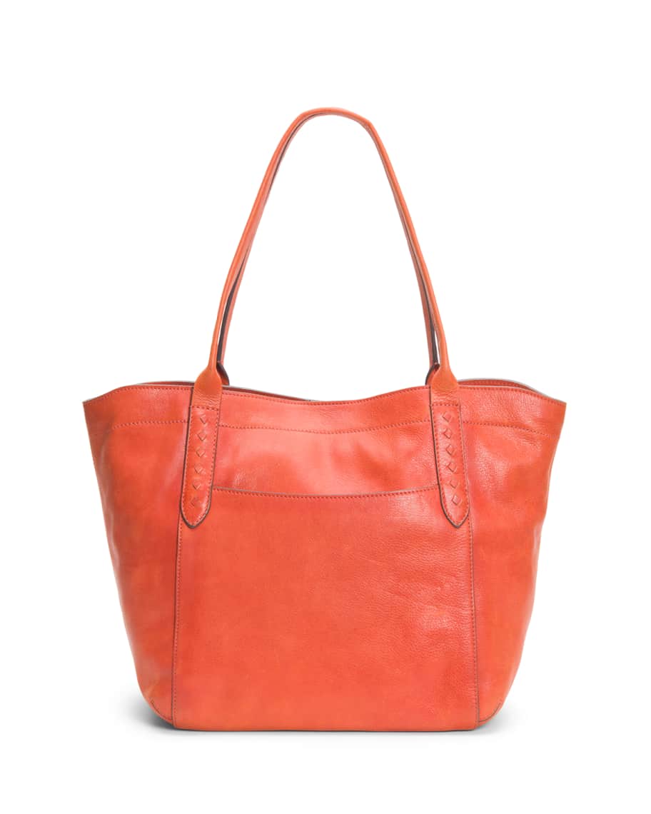 Frye Reed Rustic Leather Tote Bag | Neiman Marcus