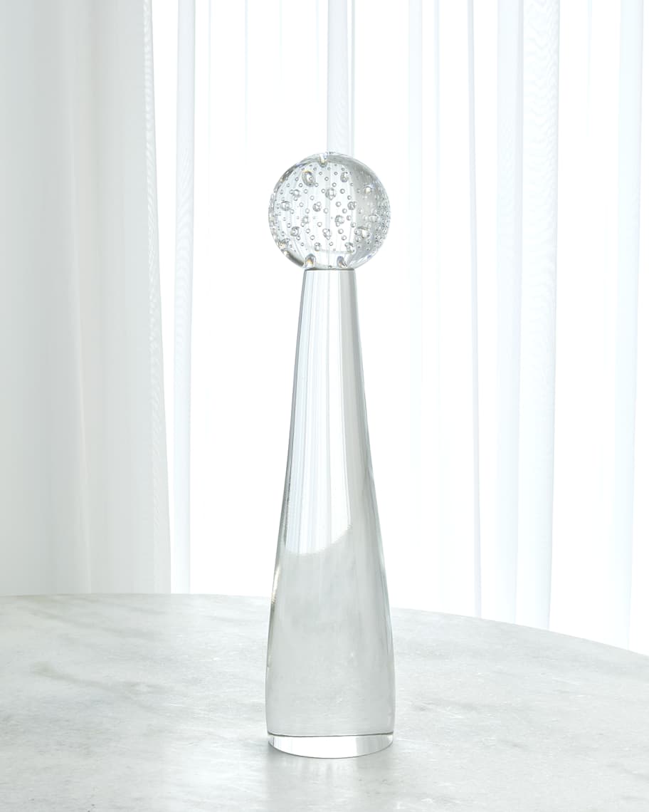 William D Scott for Global Views Medium Tower Sphere Obelisk | Neiman ...