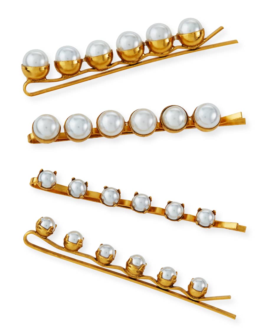 Elizabeth Cole Gaston Barrettes, Set of 4 | Neiman Marcus