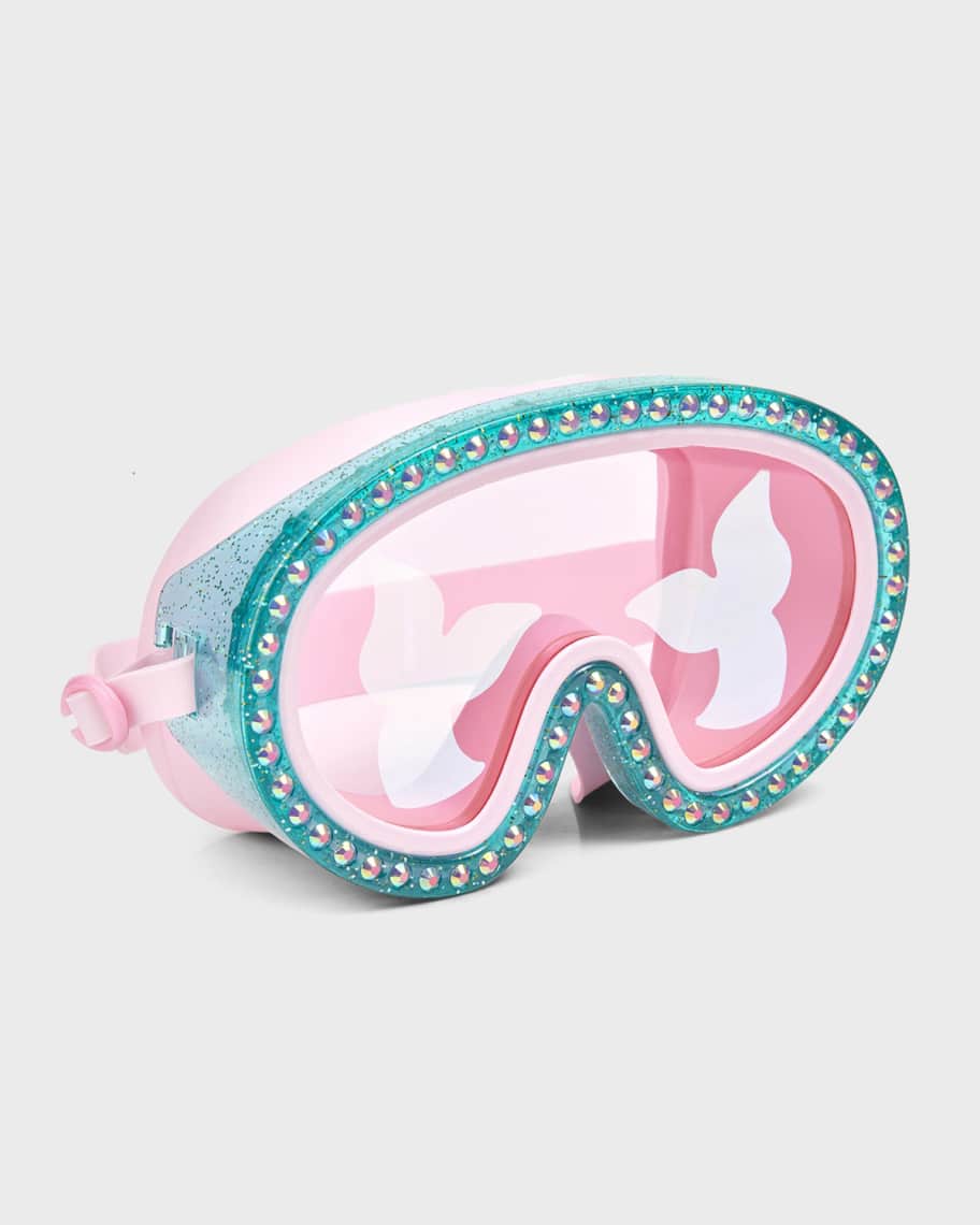 Bling2o Kid's Blue Sushi Rhinestone Swim/Snorkel Mask Goggles | Neiman ...
