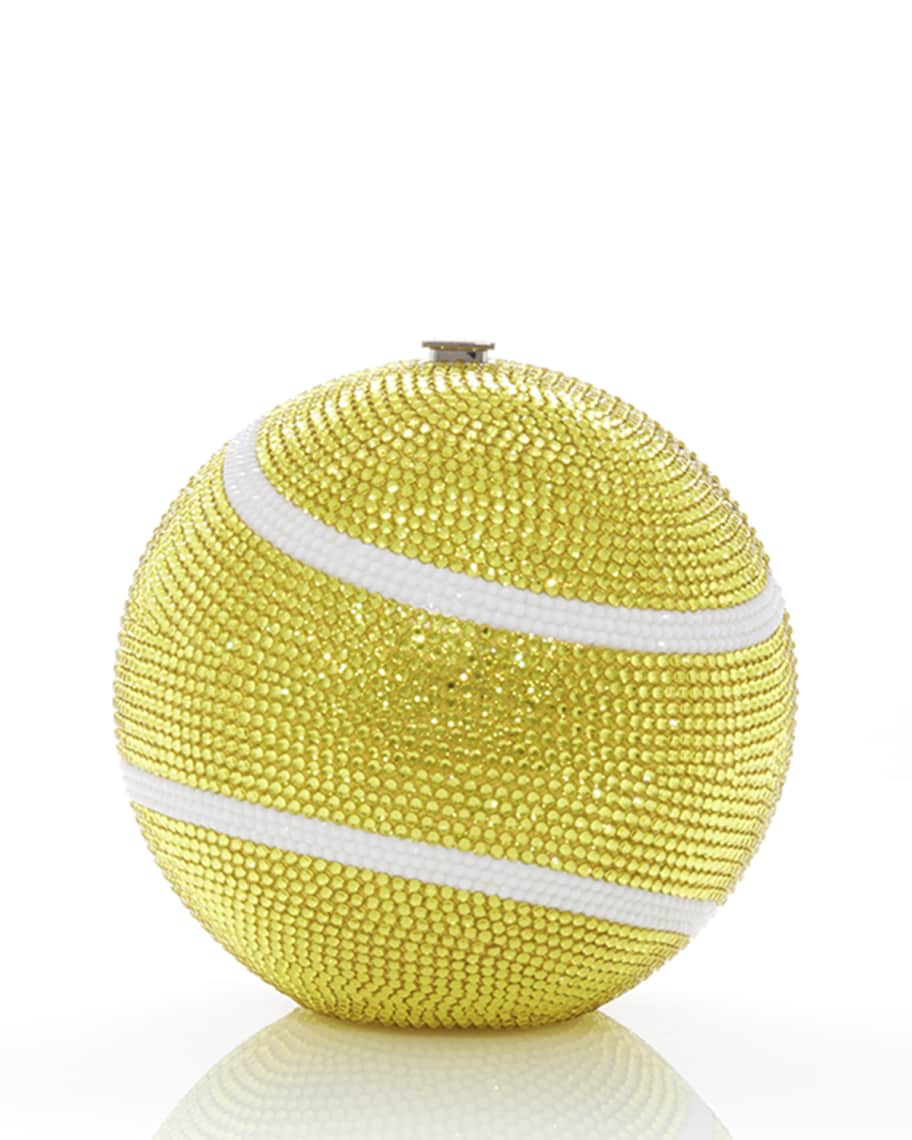 Judith Leiber Couture Sphere Tennis Ball Clutch Bag | Neiman Marcus