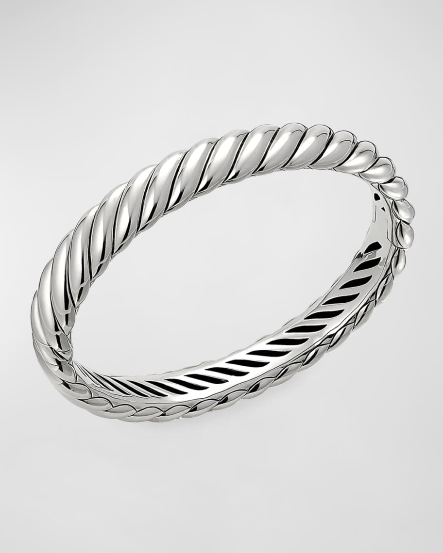 David Yurman Sculpted Cable Closed Cuff, 10mm | Neiman Marcus David Yurman Sculpted Cable Closed Cuff, 10mm | Neiman Marcus
