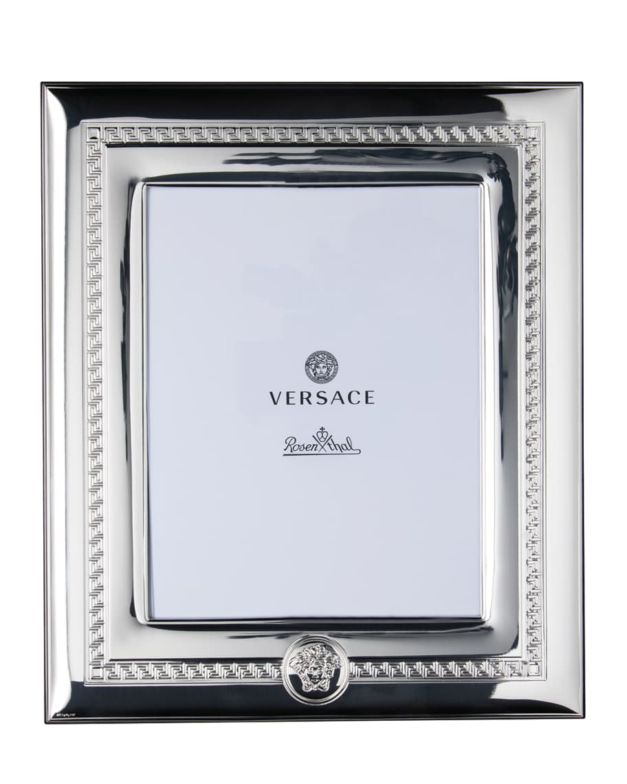 Versace Silver Plate Photo Frame, 8" x 10" | Neiman Marcus