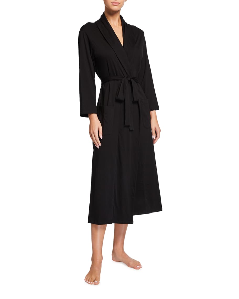 Skin Carina Pima Cotton Jersey Robe | Neiman Marcus