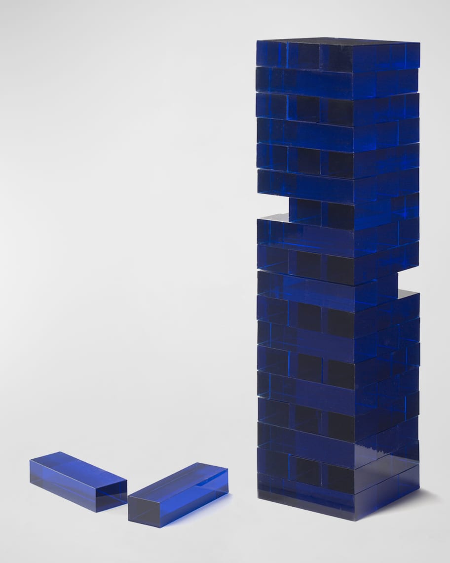 Aurosi Acrylic Tumble Tower Set | Neiman Marcus