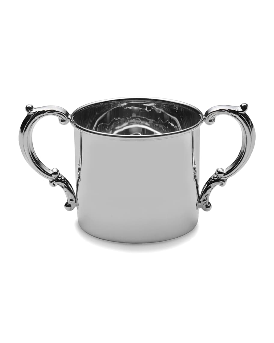 Empire Silver Double Handle Baby Cup | Neiman Marcus