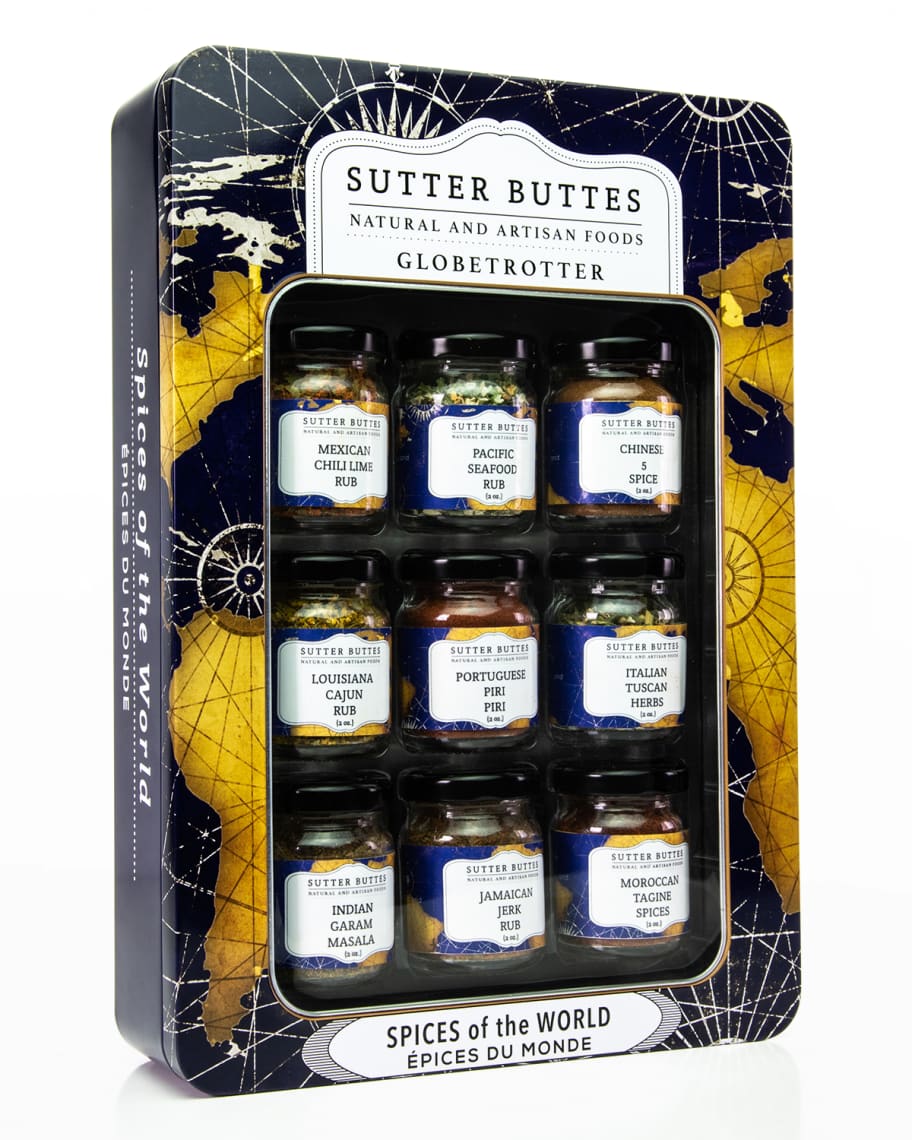 Sutter Buttes Natural and Artisan Foods Globetrotter Spice Tin | Neiman ...