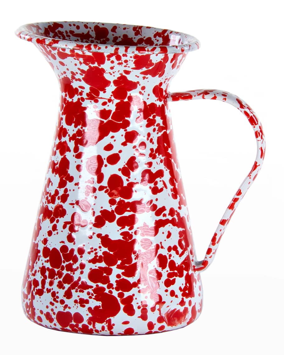 Golden Rabbit Red Swirl Small Pitcher | Neiman Marcus