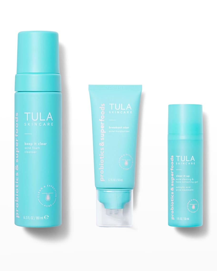 TULA Acne All-Stars Level 3 Acne Clearing Routine | Neiman Marcus
