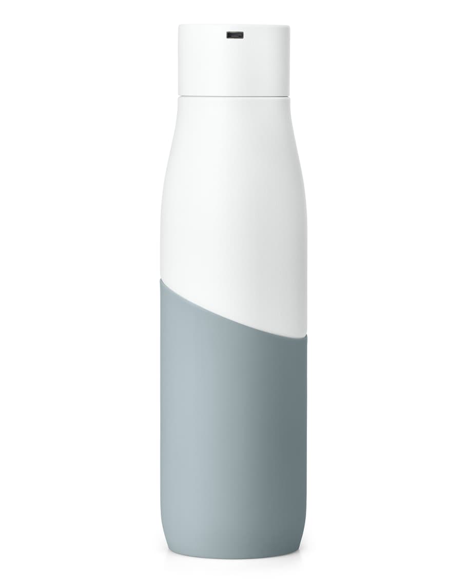 LARQ Movement Water Purification 710ml Bottle, White/Pebble | Neiman Marcus