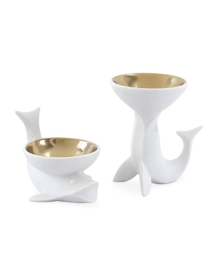 Jonathan Adler Fish Salt & Pepper Cellars | Neiman Marcus