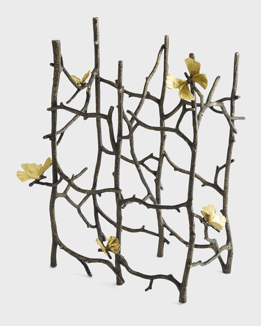 Michael Aram Butterfly Ginkgo 6 Bottle Wine Rack | Neiman Marcus