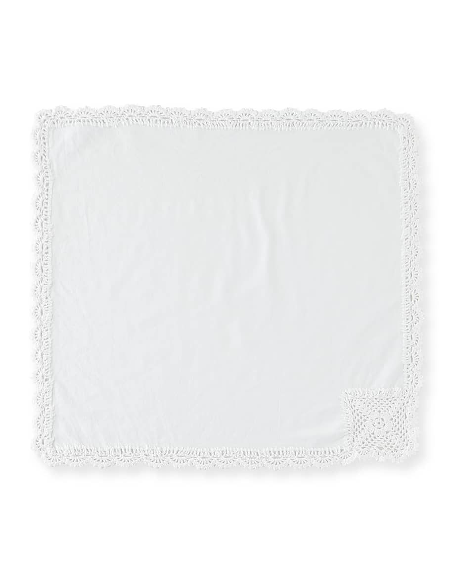 Boutross Imports Crochet Edge Lunch Napkins, Set of 12 | Neiman Marcus