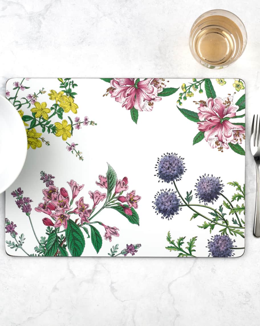 Spode Stafford Blooms Placemats, Set of 4 | Neiman Marcus