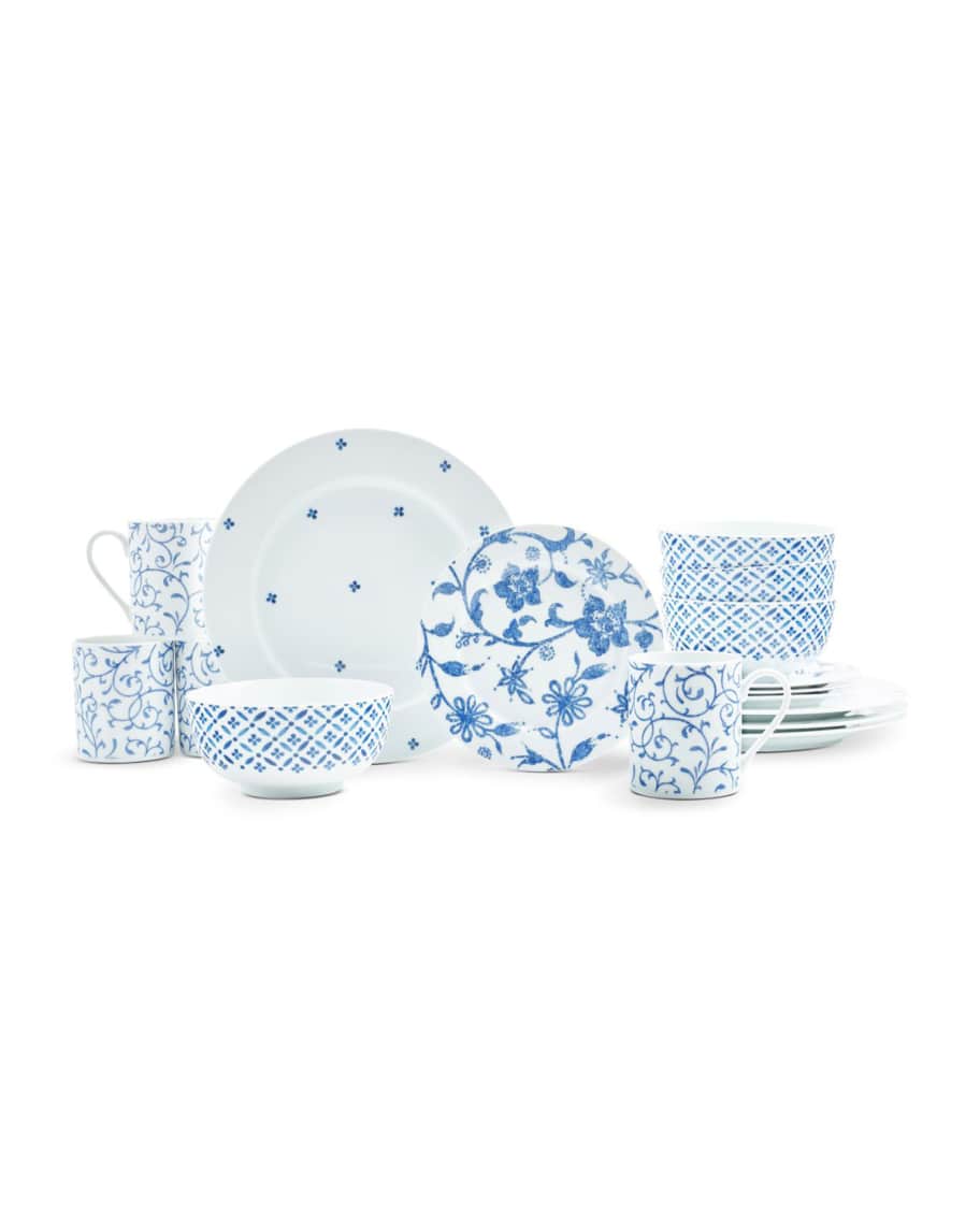 Spode Blue Indigo 16-Piece Dinnerware Set | Neiman Marcus