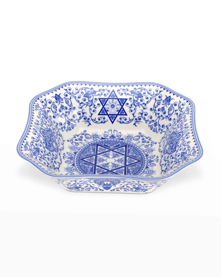 Spode Judaica Square Salad/Serving Dish | Neiman Marcus