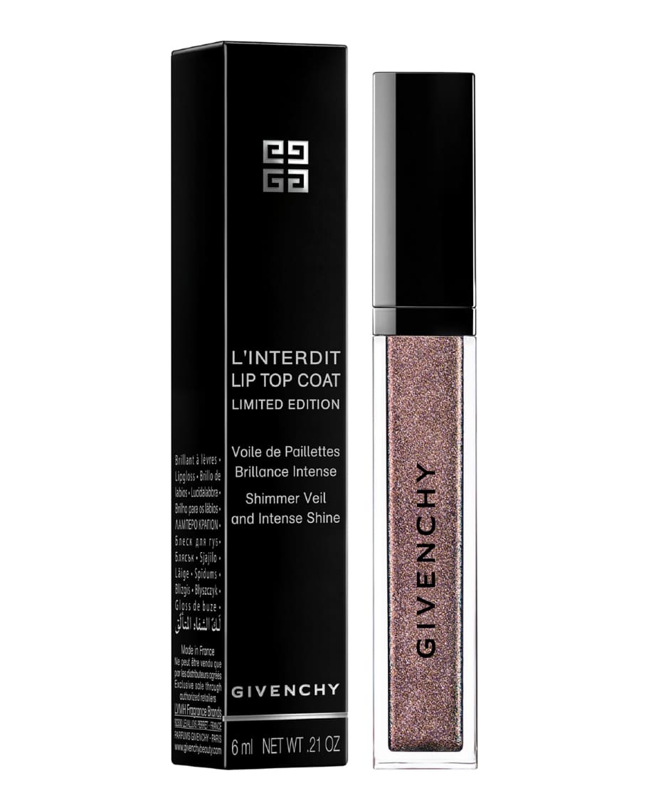 Givenchy L'Interdit Top Coat Lip Gloss - Limited Edition Holiday ...