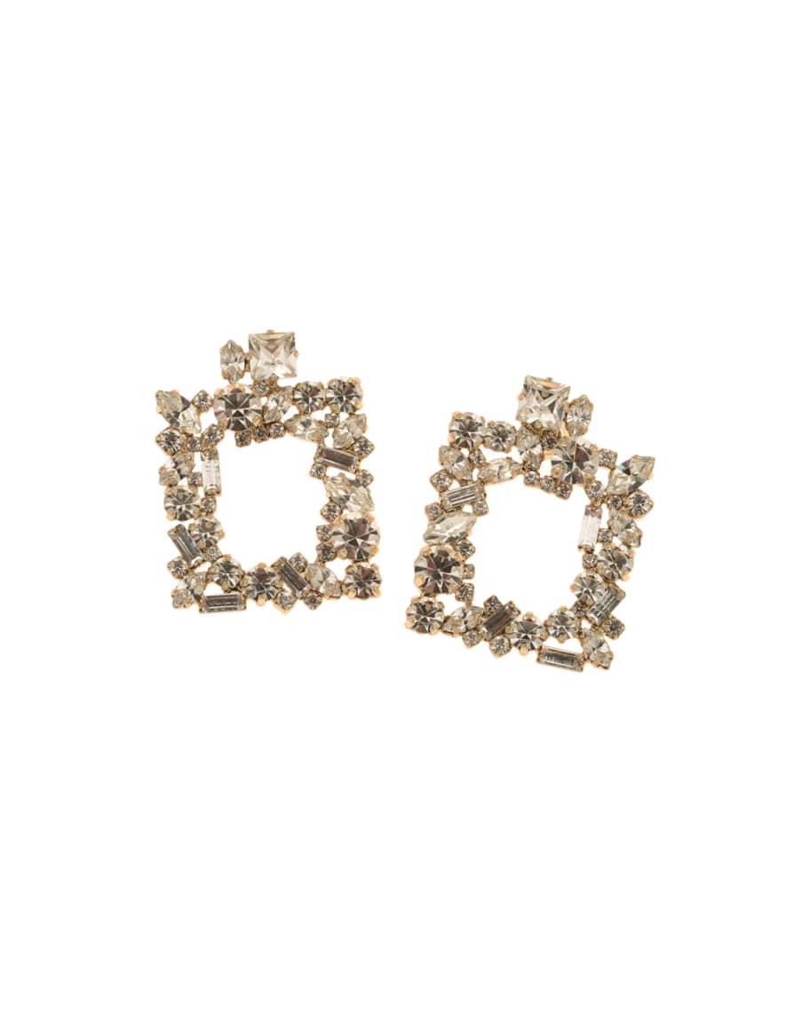 Rebekah Price Tabitha Square-Drop Earrings | Neiman Marcus