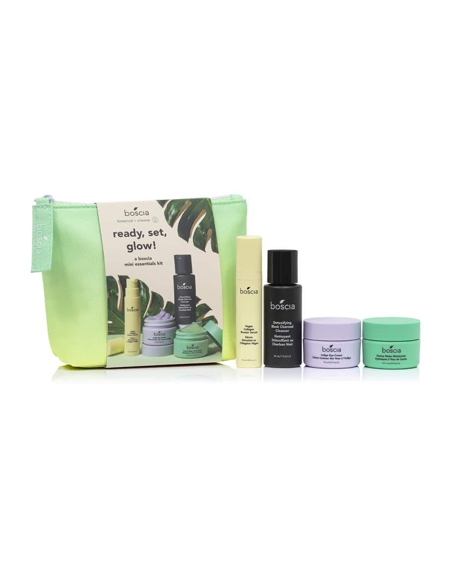 boscia Ready, Set, Glow Mini Essentials Kit | Neiman Marcus