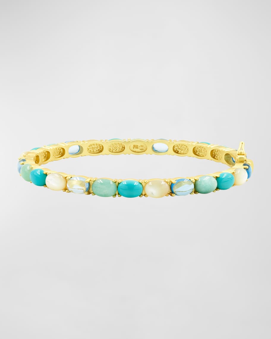 Freida Rothman Oval Cut Multi Stone Bangle | Neiman Marcus