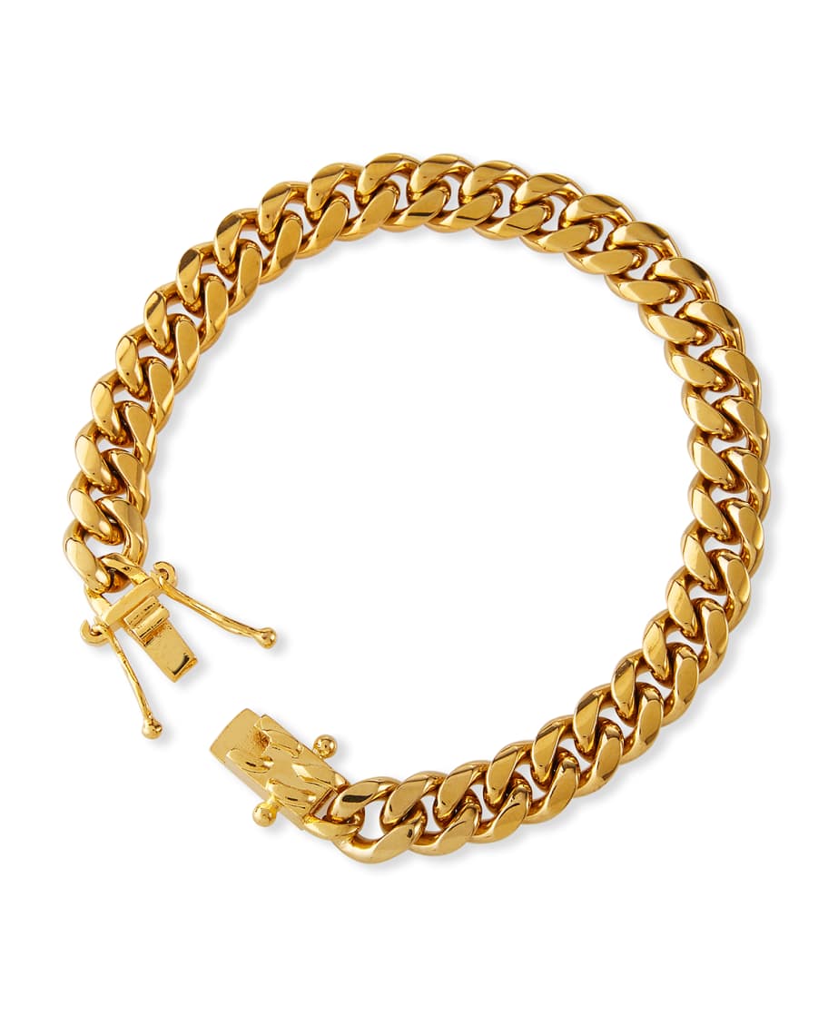 FALLON Ruth Curb Chain Bracelet, 8mm | Neiman Marcus